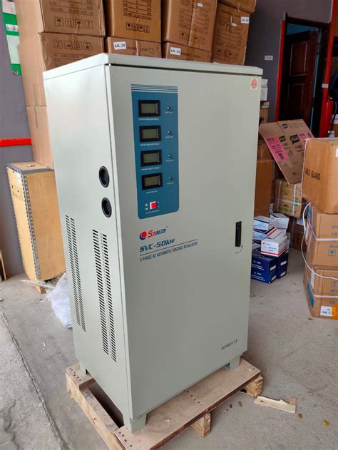 เครื่องปรับแรงดันไฟฟ้าอัตโนมัติ รุ่น Svc Servo Motor Automatic Voltage