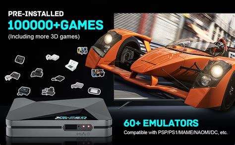 Super Console X2 PRO Retro Video Game Console Built-in 100K + Classic ...