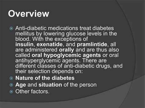 Oral Hypoglycemic Agents