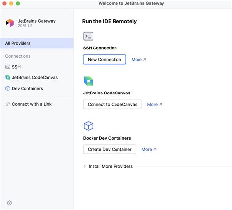 连接并使用 Jetbrains Gateway Webstorm 文档