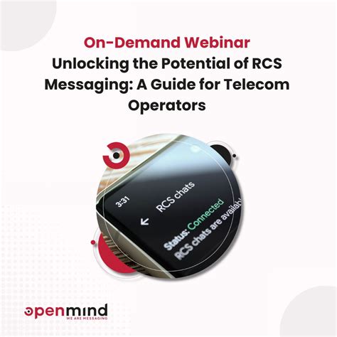 Webinar Rcs Messaging Wearemessaging A2pmessaging Businessmessaging Openmind Networks
