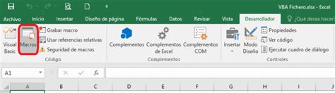 Crear Y Ejecutar Macros En Excel Tutorial Excel