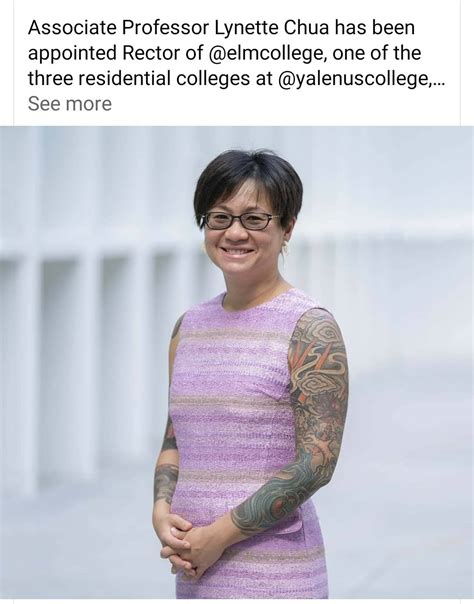 Congrats Prof Lynette Chua Scrolller