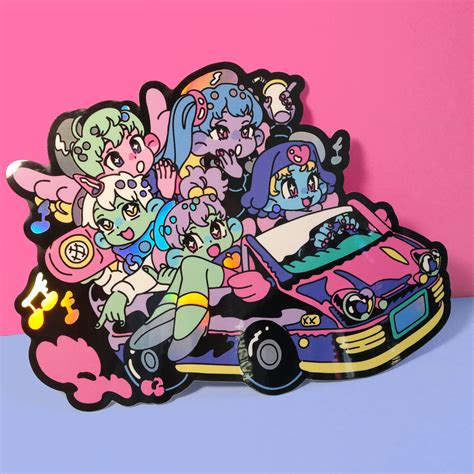 Share More Than Car Anime Stickers In Cdgdbentre