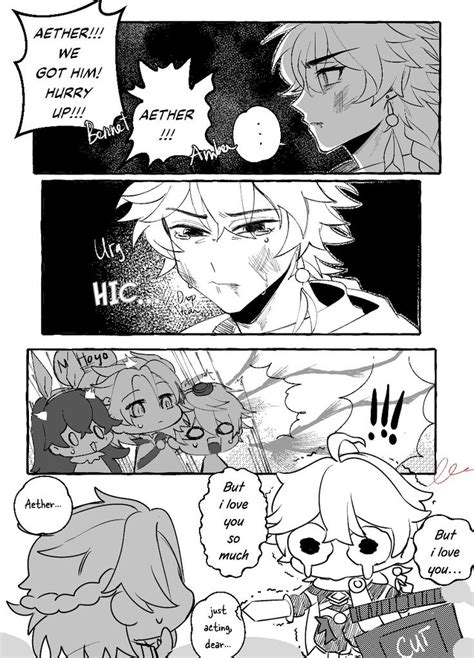 Albedo X Aether Comic Albedo One Punch Man Anime Anime Life