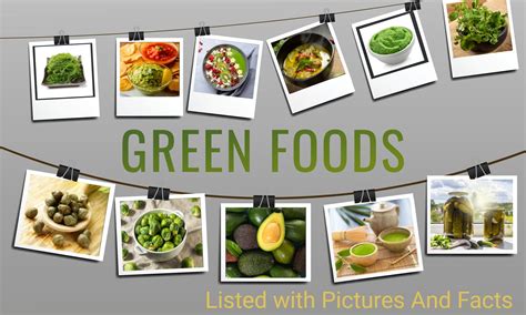 Green Foods Listed With Pictures And Facts The Coconut Mama