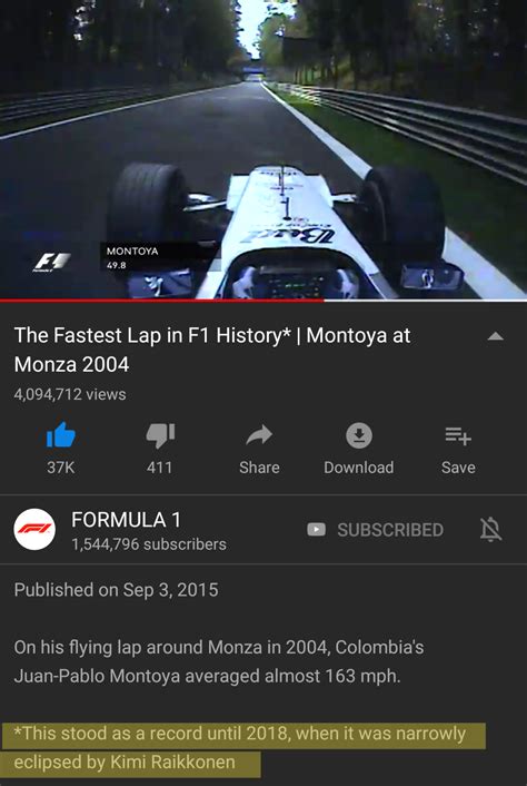 The Person Who Manages The F1 YouTube Channel Is Very Thorough R