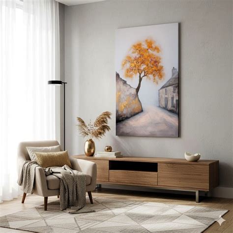 Rudens Rīts Uz Audekla Cena 220lv