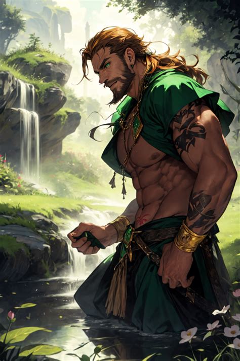 Naked Man Tensor Art