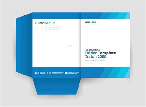 Creative And Modern File Folder Layout Ideas 56697966 Vector Art At