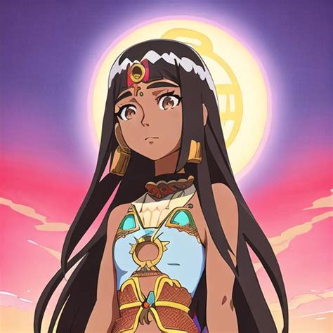 Naomi Scott Wearing Tribal Cueitl Tribal Village Ba