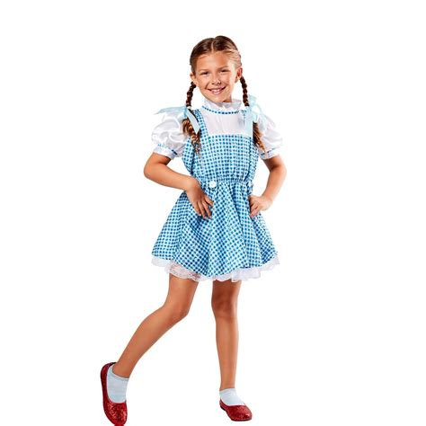 Girls Sparkling Wizard Of Oz Dorothy Costume Costume Themes Party City
