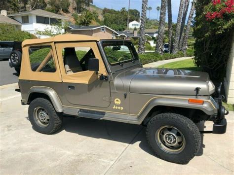 88 Jeep Wrangler Sahara YJ Classic Jeep Wrangler 1988 For Sale