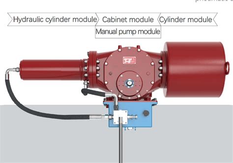Double Acting Scotch Yoke Actuator For Valve