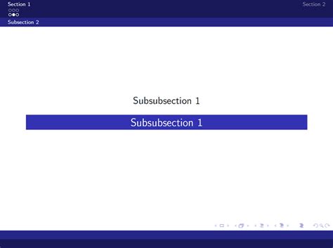 Sectioning Automatically Generate Section Title Slides In Beamer
