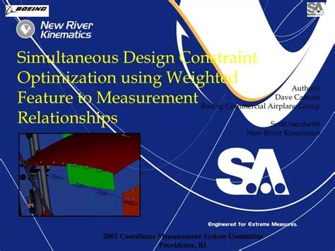 ppt simultaneous design constraint optimization using weighted