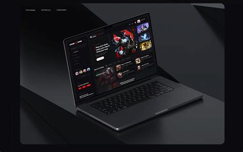 GameZone Dashboard Interface Design :: Behance