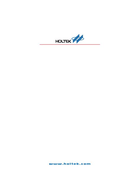 BS83B08A-3 datasheet(1/119 Pages) HOLTEK | 8-Bit Touch Key Flash MCU