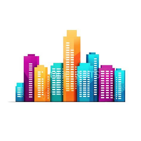 Clipart De Edificios No Centro Da Cidade O Centro Histórico Da