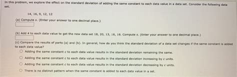 Solved In This Problem We Explore The Effect On The