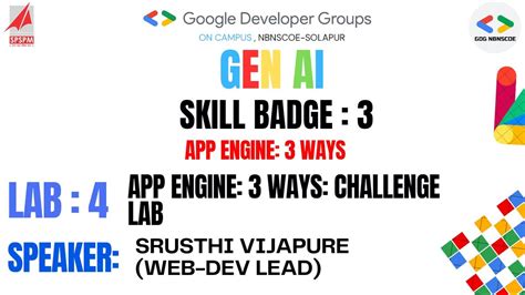 App Engine 3 Ways Challenge Lab Solution Gdg On Campus Nbnscoe