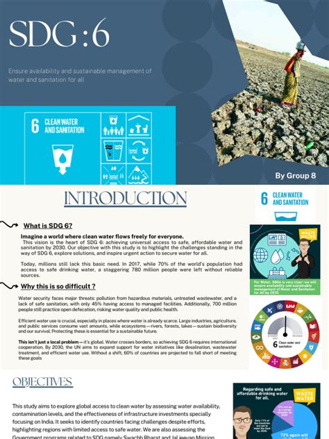 By Group 8 Ensure Availability And Sustainable Management Of Water And