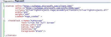 ScottGu S Blog Tip Trick Supporting Full Screen Mode With Silverlight