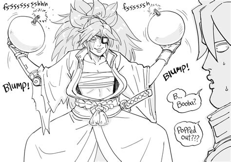 Baiken And Sol Badguy Guilty Gear Drawn By Bbbaalbuddy Danbooru