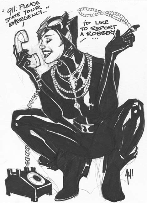 Catwoman Ilustraciones Super Héroe Gatúbela