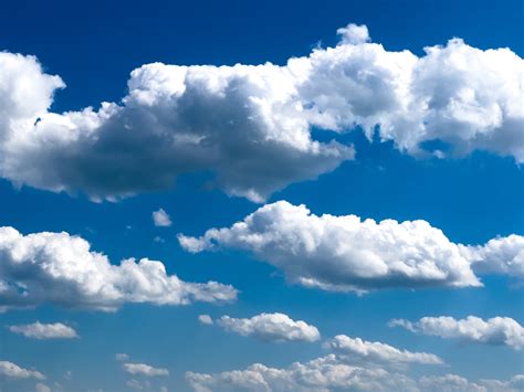 Nubes Blancas En El Cielo Azul Stock De Foto Gratis Public Domain