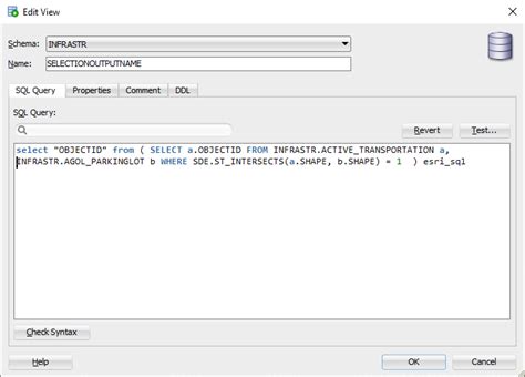 select layer by location — intersect dbms — crea esri community
