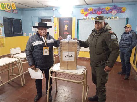 Gendarmería brindó seguridad en las elecciones PASO 2023 Argentina gob ar