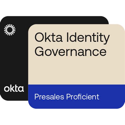 Okta Identity Governance Presales Proficient Credly