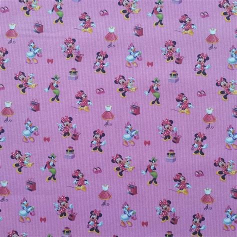 Tela De Algodón Minnie Mouse Shop