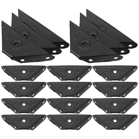 20pcs Corner Code Reinforced Angle Brackets Multifunctional Connecting