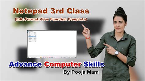 Notepad 3rd Classedit Format View Function Complete Advance