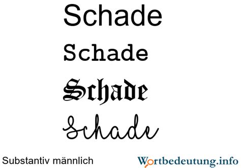 Schade Einfach Erklärt ⭐ Beispiele