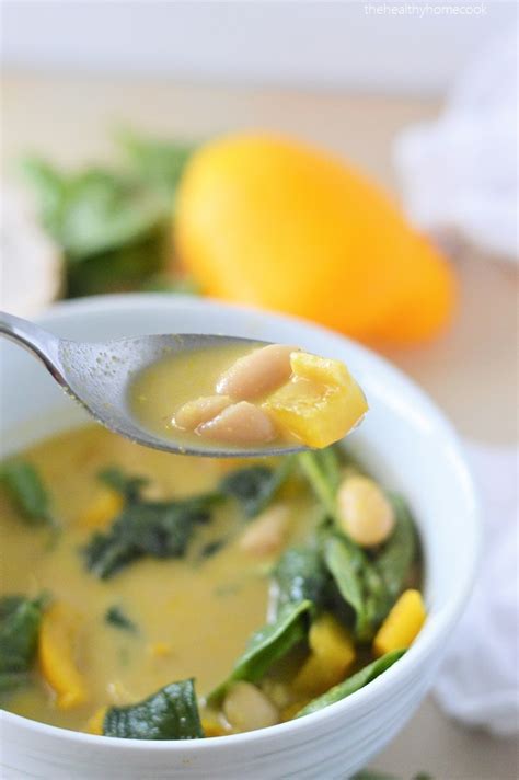 Pumpkin Curry Vegetable Soup The Healthy Home Cook