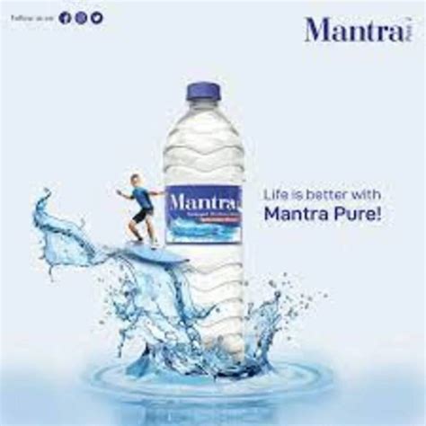 1 Liter 1l Mantra Mineral Water At ₹ 20bottle In Navi Mumbai Id