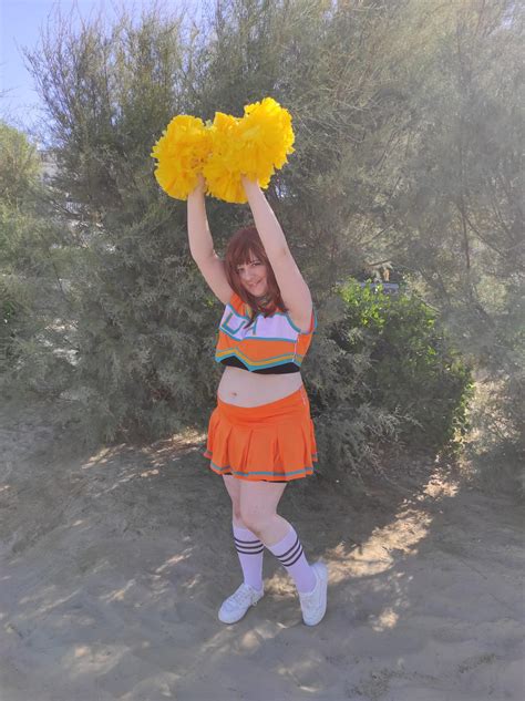 Uraraka Cheerleader By Shinca95 On Deviantart