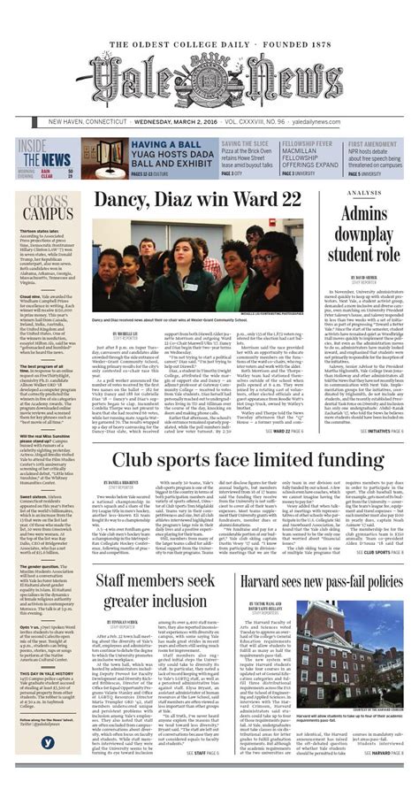 Todays Paper By Yale Daily News Issuu
