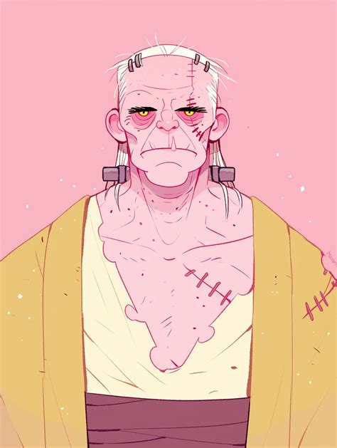厳格なフランケンシュタイン｜イラスト・フリー素材なら「シンテリ」
