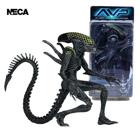 Neca Avp Aliens Vs Predator Rid Alien Xenomorph Translucent Prototype
