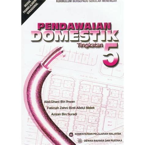dbp buku teks mpav pendawaian domestik tingkatan 5 vokasional shopee