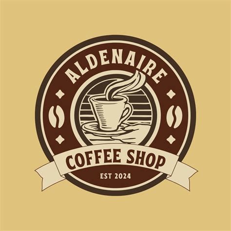 Cafe Coffee Logo A Cafe Logo I Made While Learning Illustrator Name