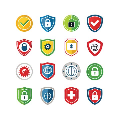 Seguridad Icono Conjunto Colección Ilustración 47575526 Vector En Vecteezy