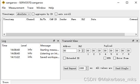 Mks Servo42and57d 闭环步进电机系列8 Can通讯示例mks 57 Can 闭环 Csdn博客