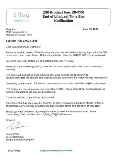 Près De 50 Ans Après Sa Sortie Le Cpu Z80 Tire Presque Sa Révérence Mais Si Le Cpu Des