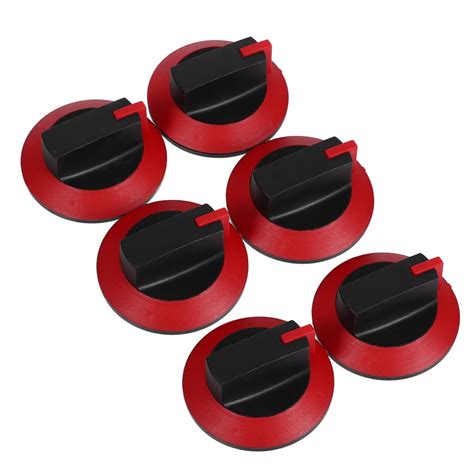 Whamvox Gas Stove Control Knobs Replacement For Daily Use High Temperature Resistance Plastic