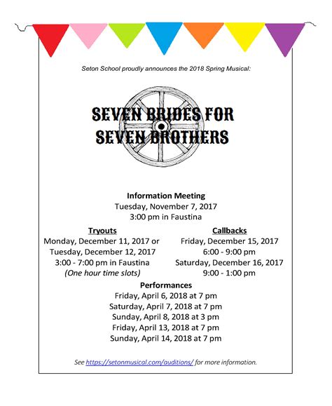 seven brides sentinel announcement seton school manassas